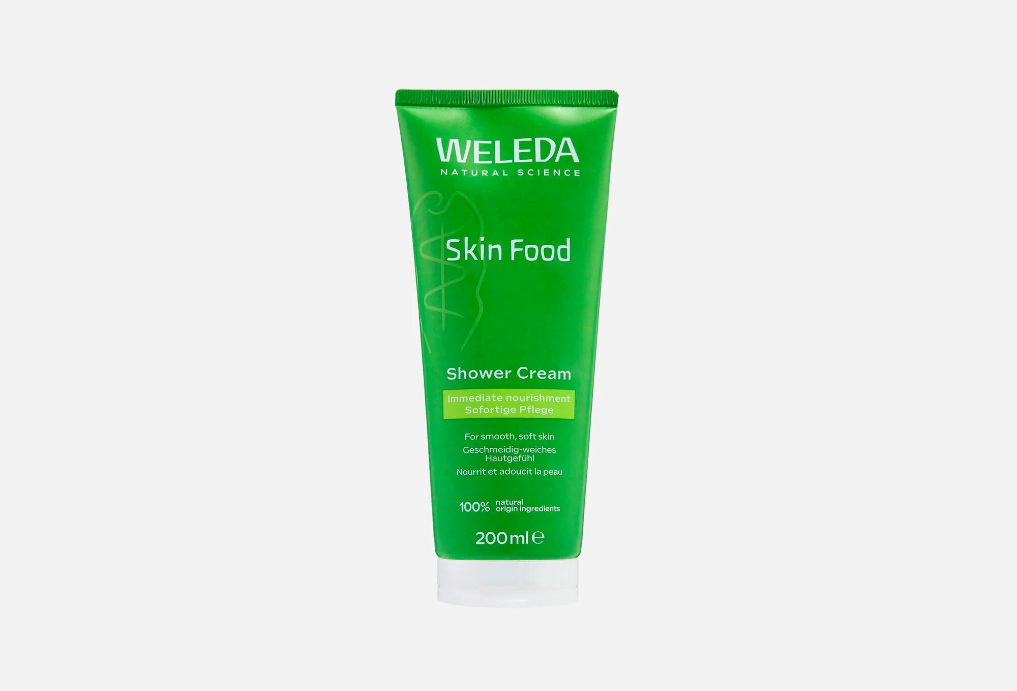 Крем-гель для душа Weleda Skin Food, для всех типов кожи, 200 мл