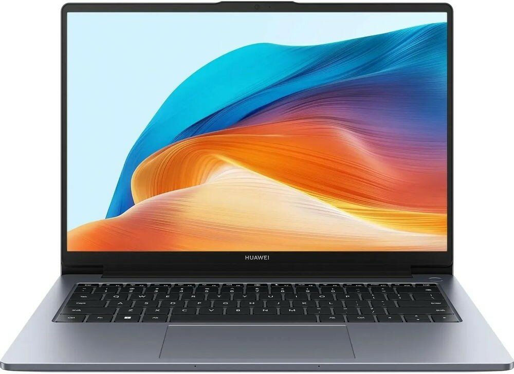 Ноутбук Huawei MateBook D14 Intel Core i5-13420H/16Gb/ SSD512Gb/14"/IPS/1920x1200/NoOS Space Grey/1.39kg (53014BSB)