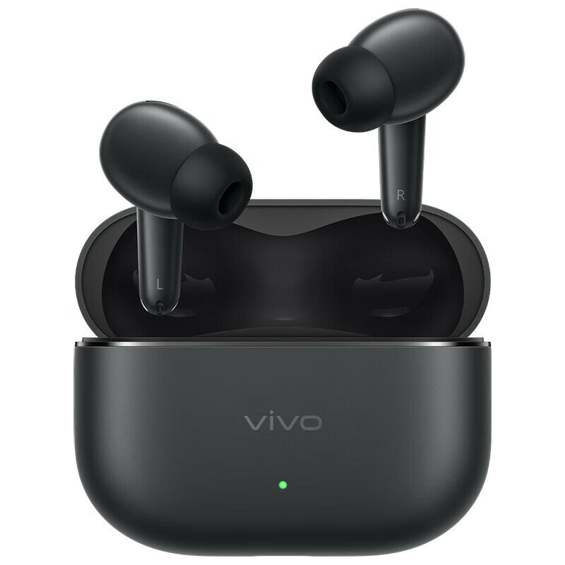 Vivo TWS 5 Pure Black 60dB Интеллектуальные наушники с шумоподавлением Bluetooth совместимые с S50 Цвет：Чистый черный