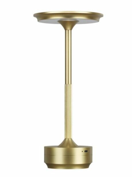 Лампа настольная светодиодная Odeon light 5033/6TL, 6Вт, 3000K-5700K, матовое золото