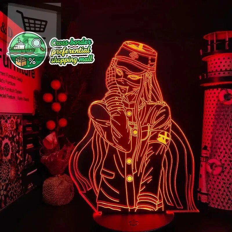 3D светодиодный ночник данганронпа Danganronpa Korekiyo Shinguji Dabi X-buy