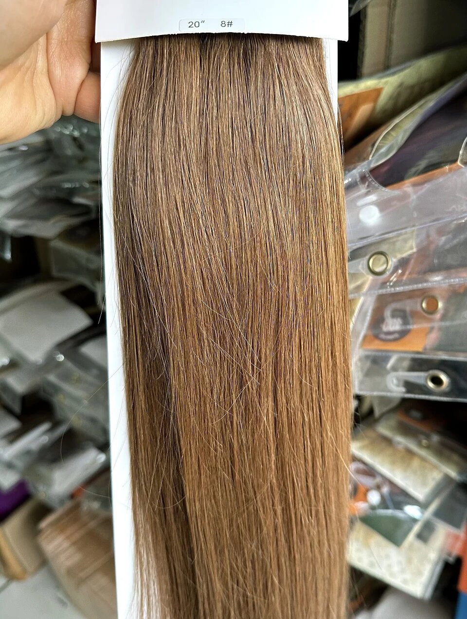 ZZHAIR прямые натуральные волосы Remy 16-26 дюймов набор из 6 шт.