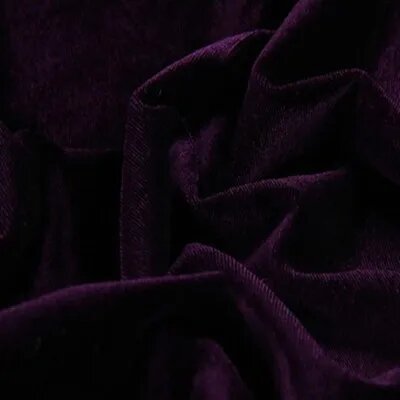 Бархатная велюровая ткань 100% полиэстер Фиолетовый, dark purple
