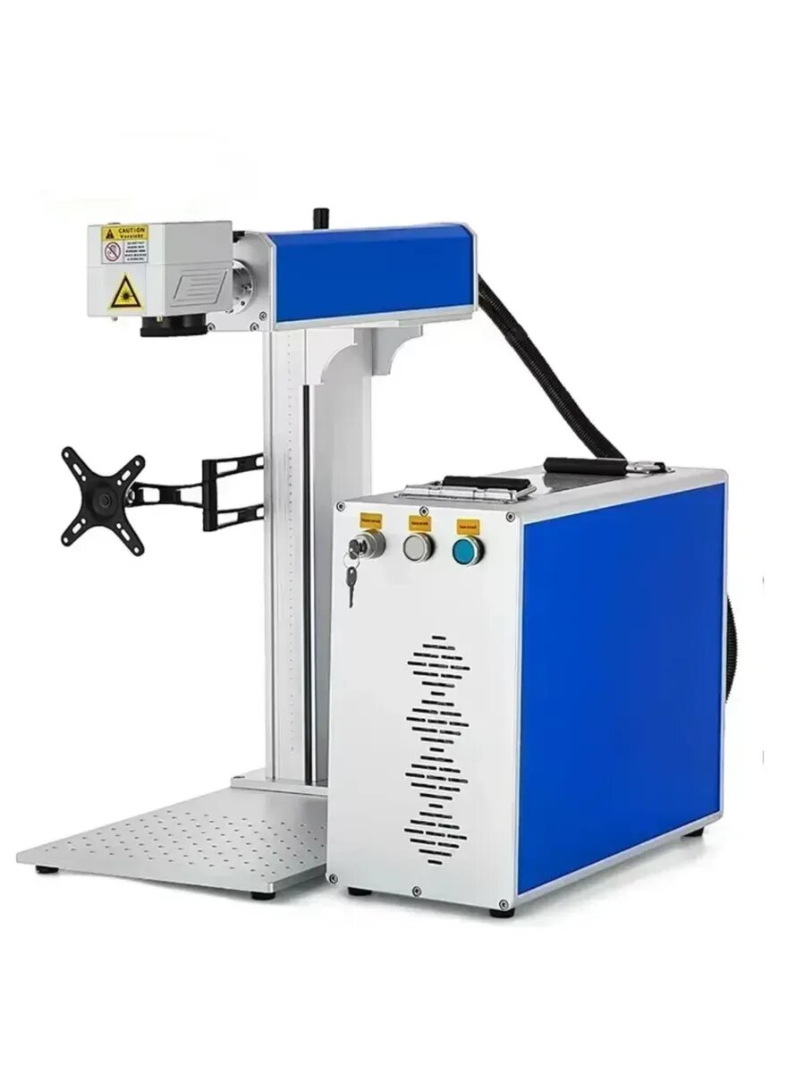 Гравировальный станок, 30 Вт, для нержавеющей стали, маркировка, гравировка, резка