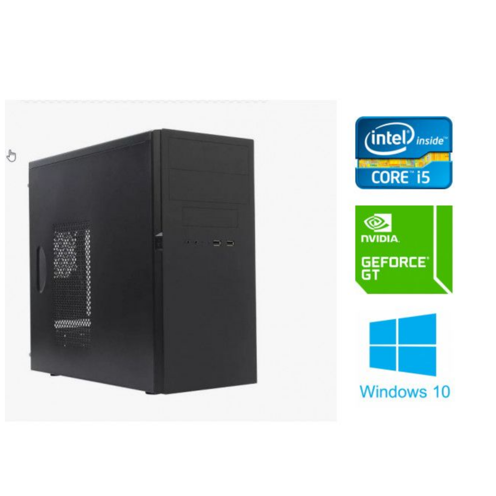Системный блок TopComp WO 31997621 Intel Core i5 2400 /Intel H61 /8 Гб /HDD500 Гб /NVIDIA GeForce GT 210 /Win10 pro