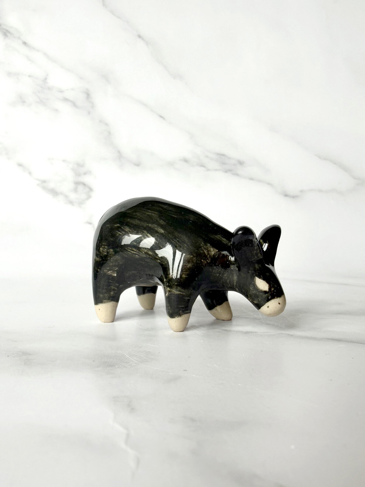 Осел керамический статуэтка