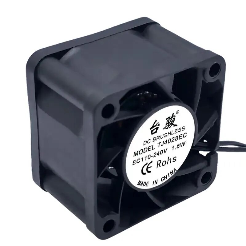 TJ4028EC EC110-220V 40*40*28mm высокоскоростной мощный вентилятор охлаждения корпуса сварщика