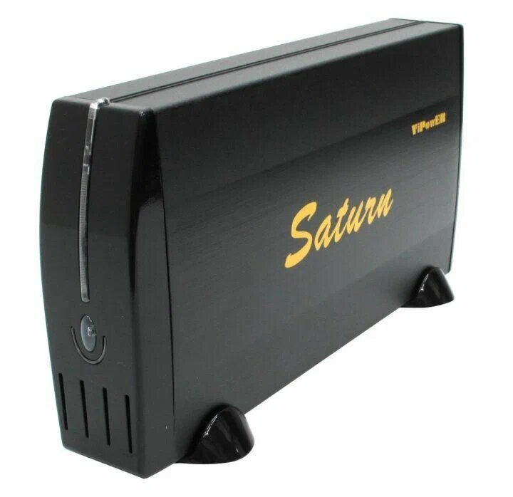 ViPower HDD External Aluminum Case, черный / USB2.0, IEEE1394 / Внешний бокс для подключения 3.5" жесткого диска IDE VPA-35289