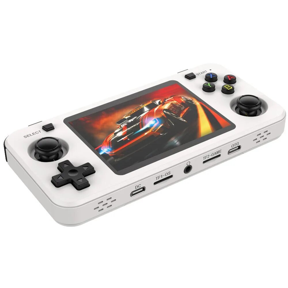 Игровая приставка R36H 64G Белый цвет Портативная консоль для игр Разрешение экрана 480x272