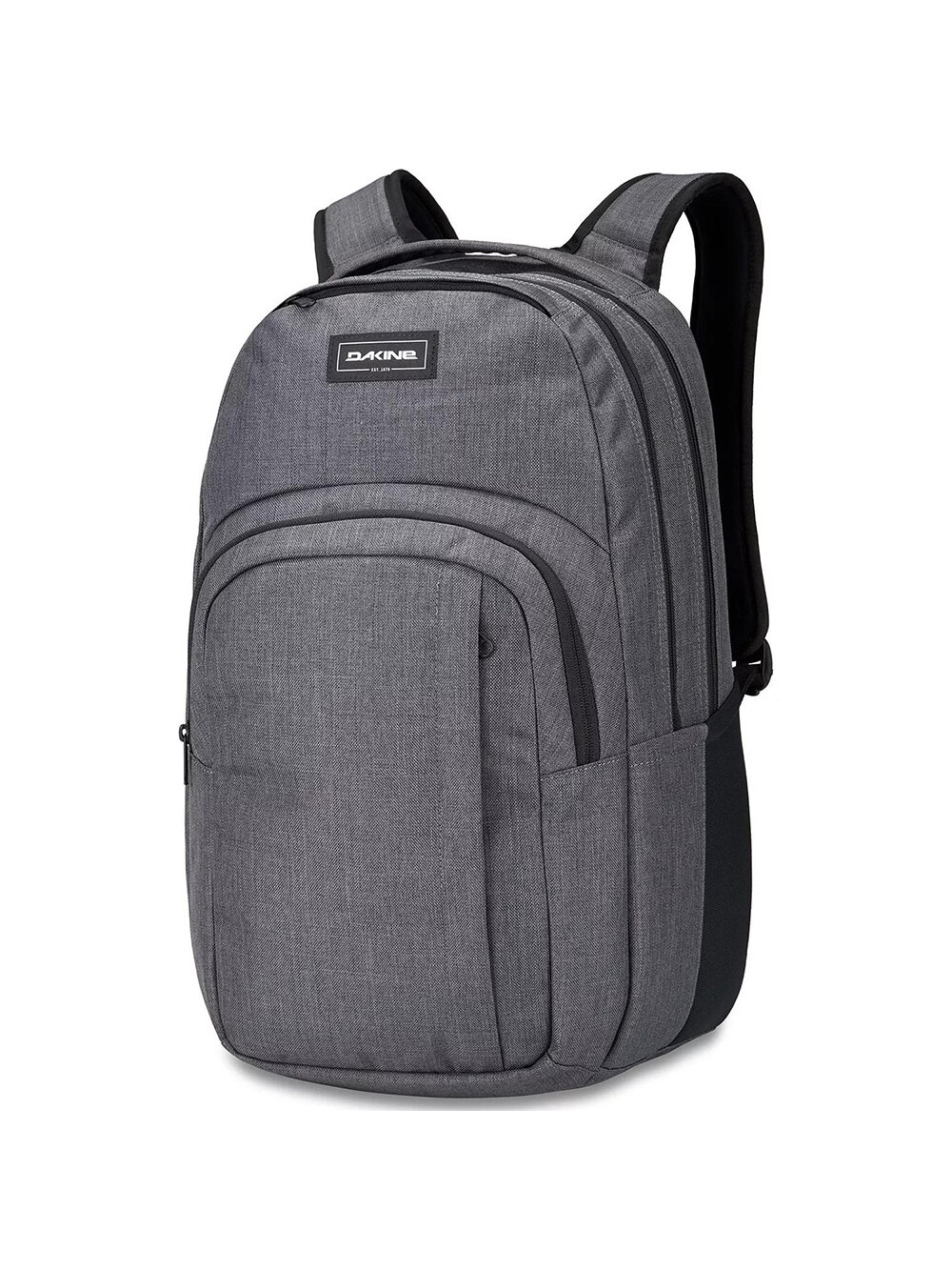 Рюкзак Dakine campus 33L carbon htr/white городской, спортивный, прочный