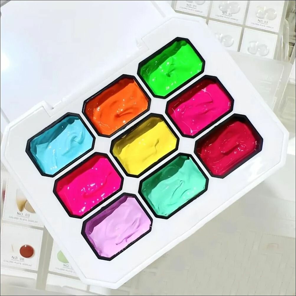 Легкий гель для градиентной живописи