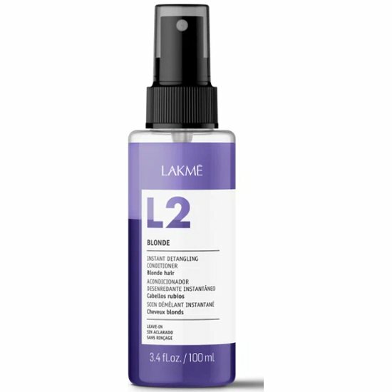 Кондиционер для светлых волос Lakme L2 Blond двухфазный, несмываемый, 100 мл