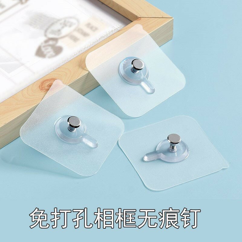 Крепежная гвоздь для картин, адгезивный крюк без сверления, надежное крепление для рамок