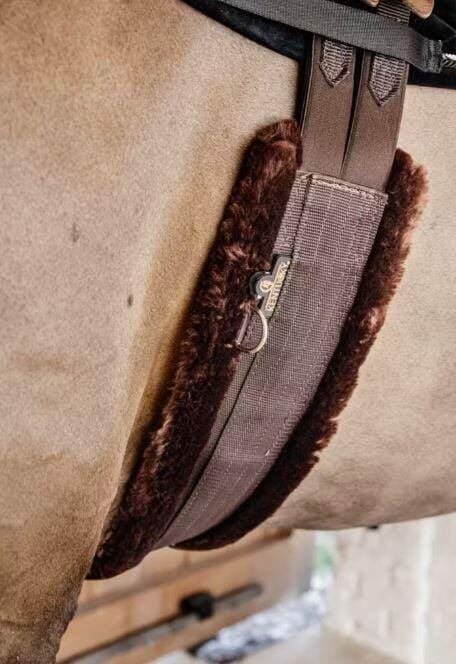 DECATHLON подпруга kentucky horsewear Kentucky, коричневый, 120 см,
