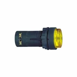 Кнопка 22мм 24В Желтая с подсветкой Harmony XB7 Schneider Electric