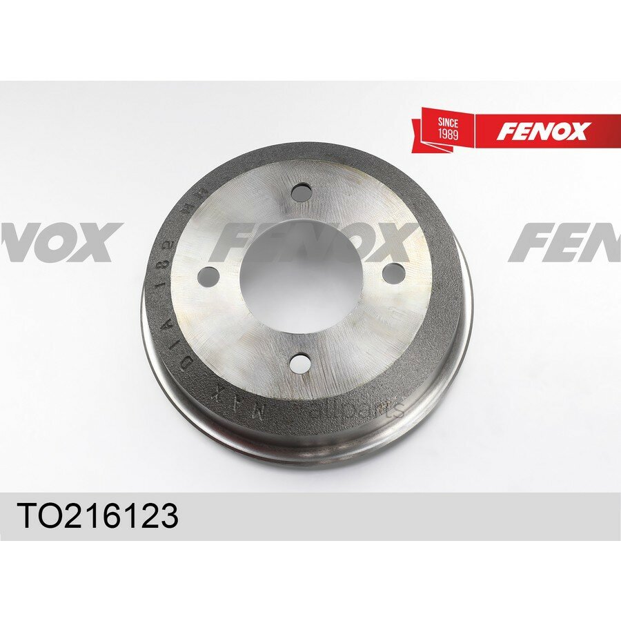 FENOX TO216123 барабан тормозной Задний 179.7*44.6*4мм фаска 114мм Hyundai Accent I 94-00