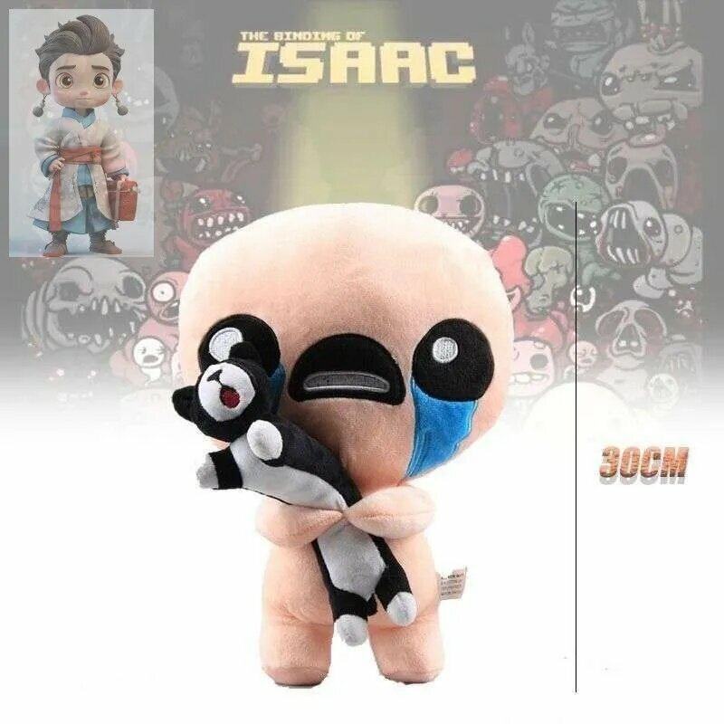 The Binding of Isaac Детская плюшевая игрушка, Детские подарки,30см