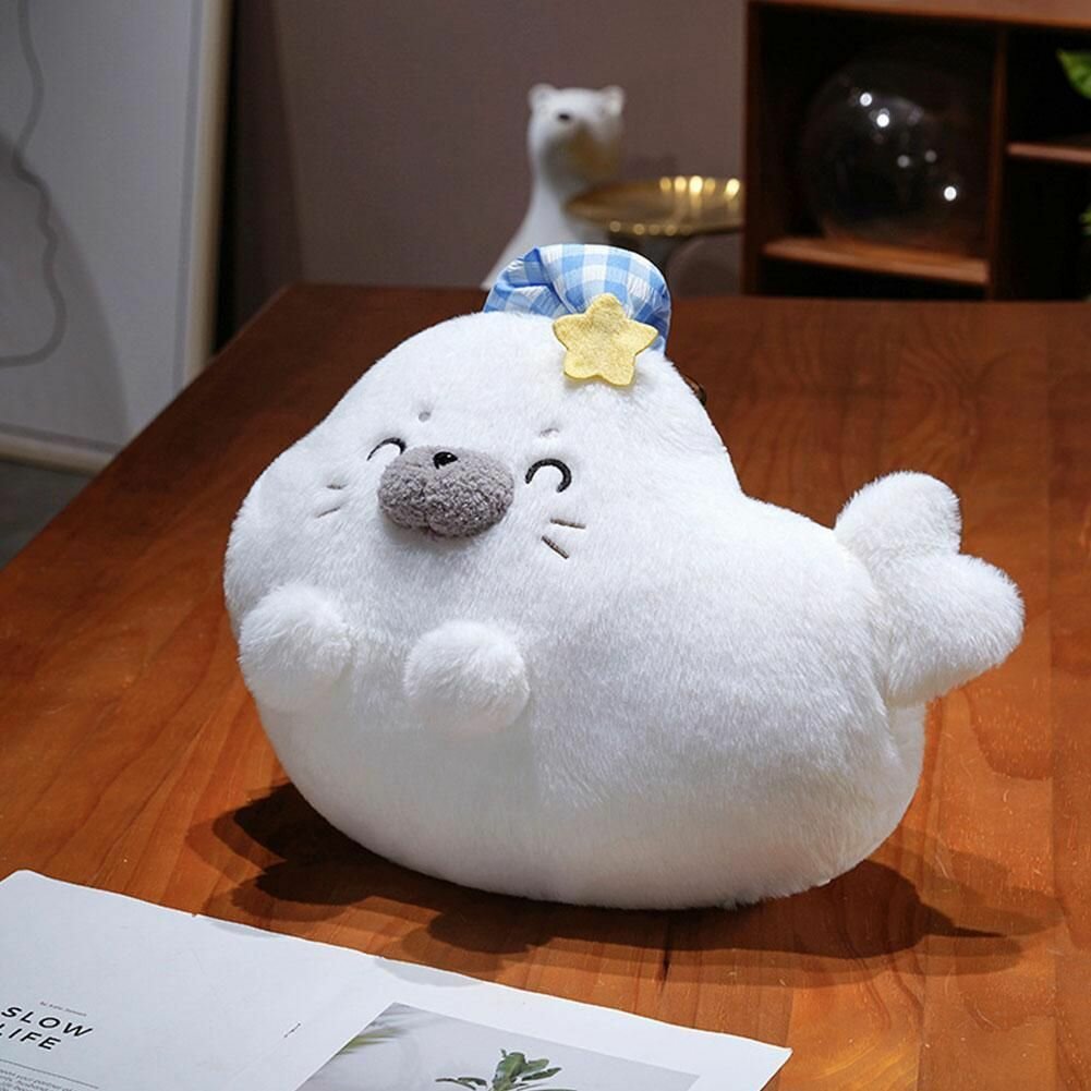 Мягкая игрушка тюлень 35cm