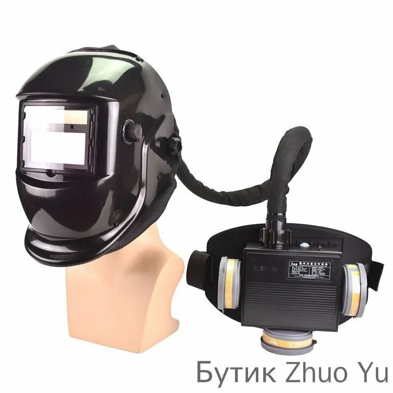 Сварочная маска с автоматическим затемняющим фильтром Антивирусный фильтр с подачей воздуха