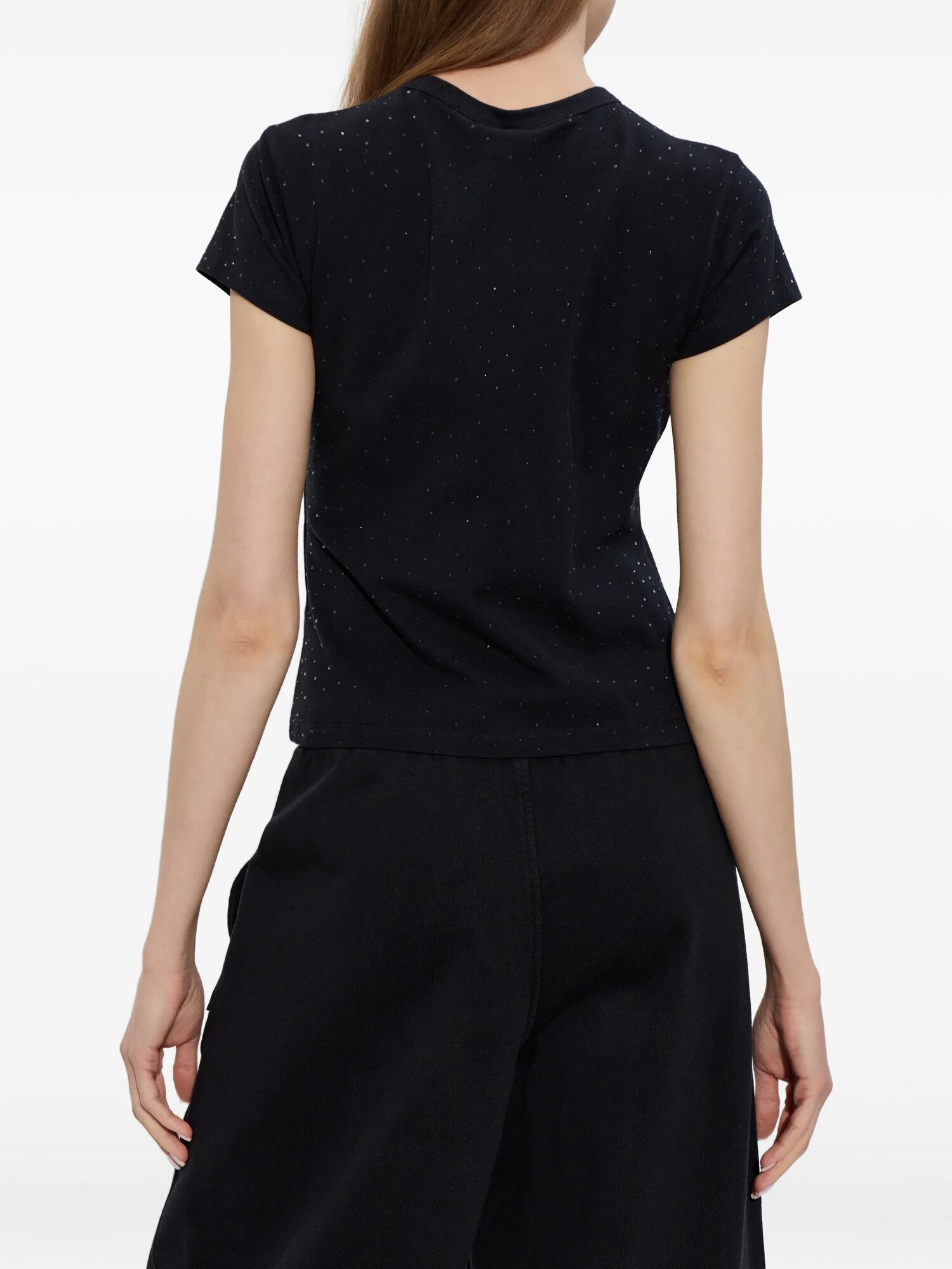 Футболка Alexander Wang, размер M, black/black — фото 1