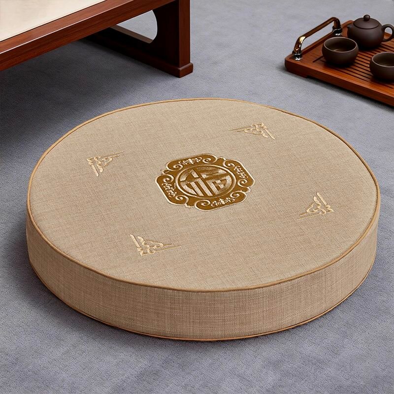 Буддийский коврик для поклонения, коврик для медитации на коленях, специальный коврик для домашней медитации и практики дзэн, круглая напольная подушка для чтения, изготовленный на заказ.