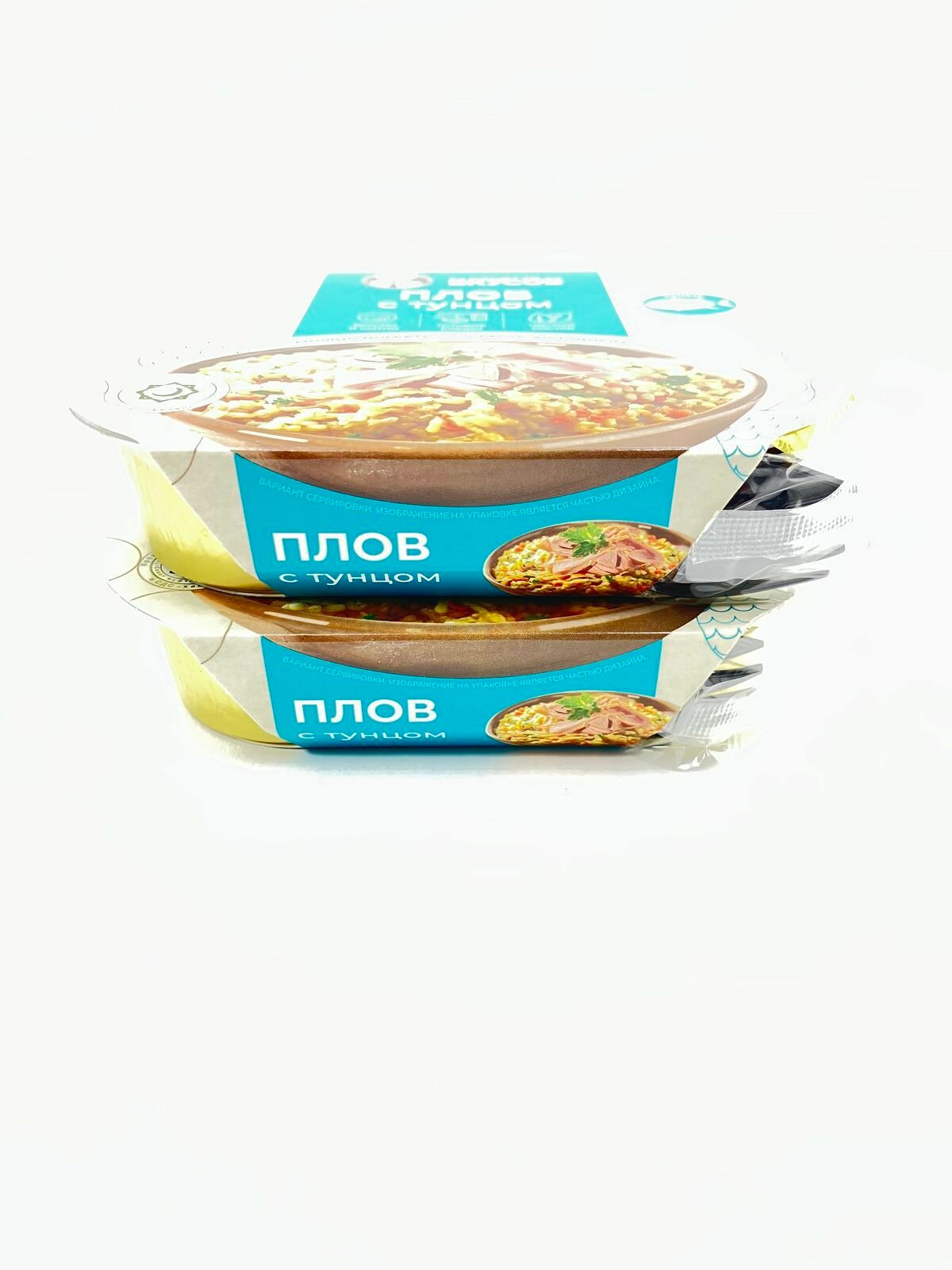 Тунец полосатый "Плов с тунцом" в масле, филе Капитан вкусов, 2 X 230 гр.