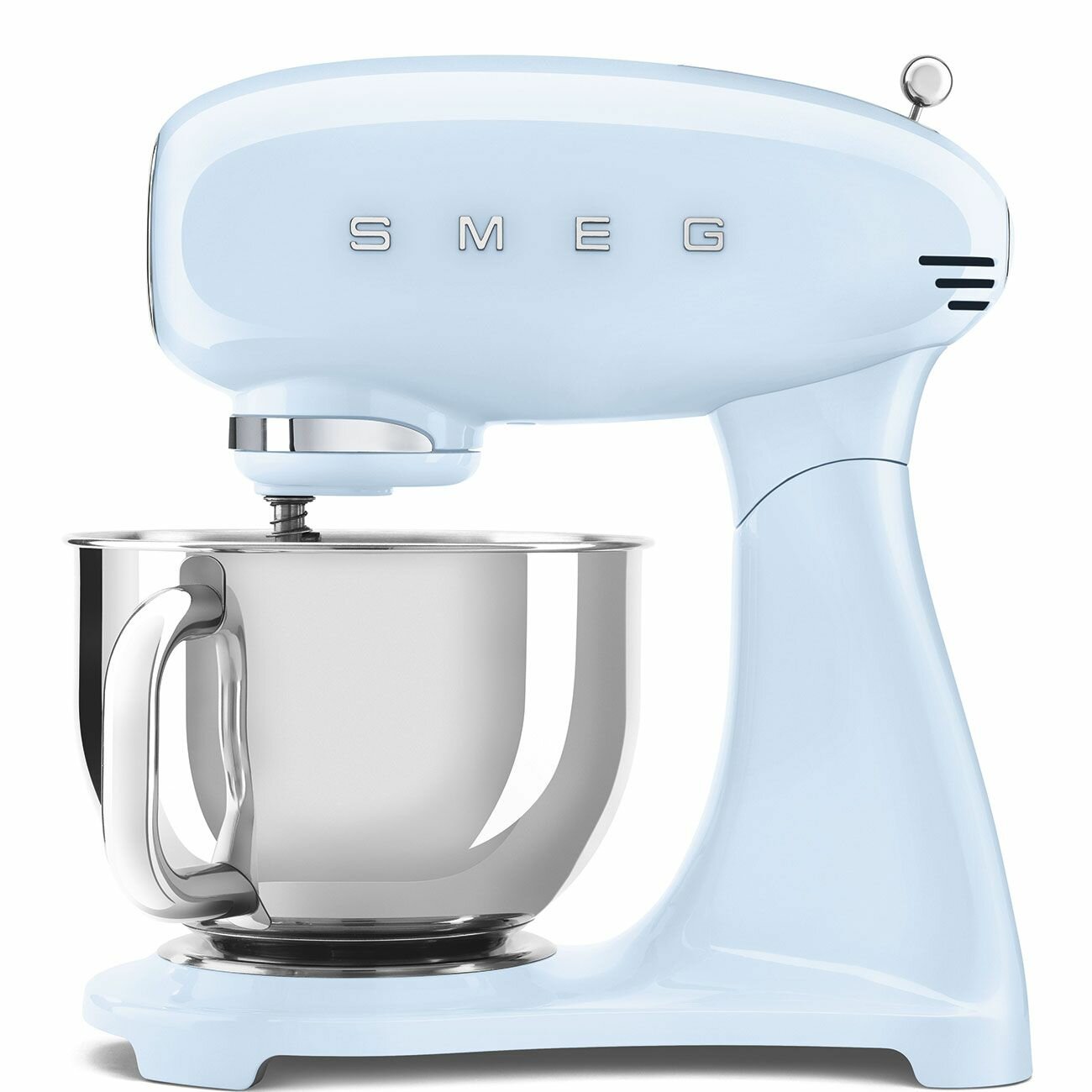 Миксер планетарный Smeg Impastatrice 50's Style full color Azzurro SMF05PBEU