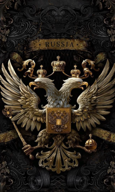 Алмазная Мозаика "Русский Флаг С Гербом" 40х50 См Алмазная Вышивка / Картина Стразами Подарков / Украшения