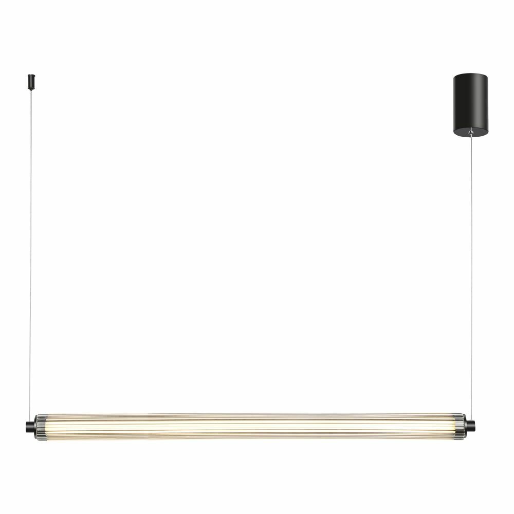 SL6224.433.01 Светильник подвесной ST-Luce Черный/Прозрачный LED 1*30W 3000K.