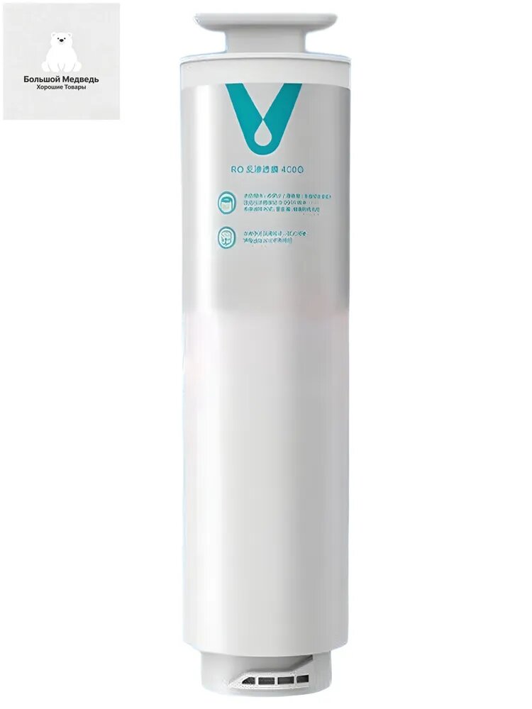 VIOMI Фильтр для воды RO мембрана 600G: Сменный картридж для Blue Lite 600G (10800L, 0.0001мкм, 3 года)