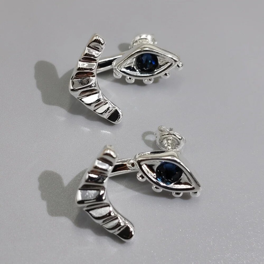 Серьги, циркон