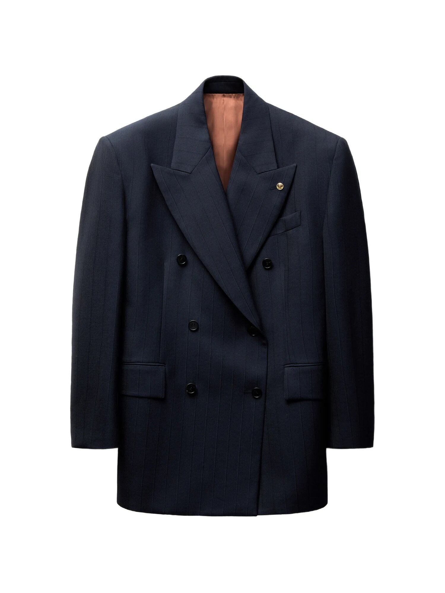 Куртка Pinstripe wool blazer