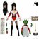 Коллекционная Фигурка Elvira Рождественская версия NECA. Фигурка Авилы, материал...