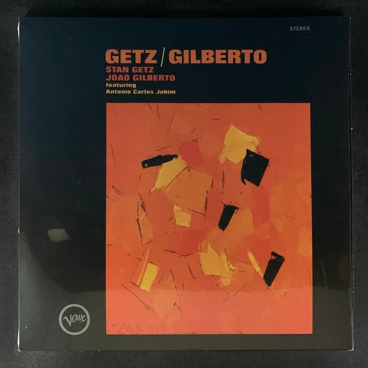 Stan Getz, Joao Gilberto featuring Antonio Carlos Jobim - Getz / Gilberto (б/у виниловая пластинка, LP)