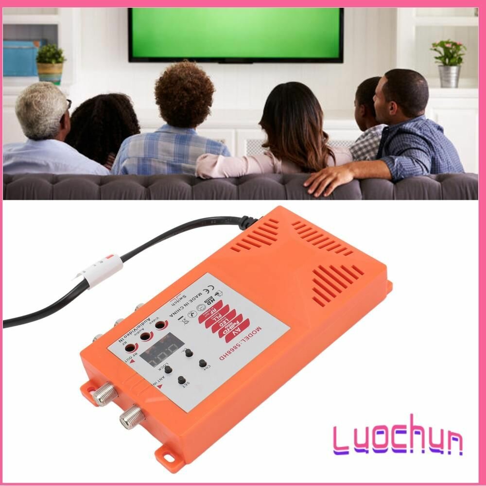 HD RF Modulator, легкий в использовании, для соединения старых ТВ с новыми устройствами Европейские правила