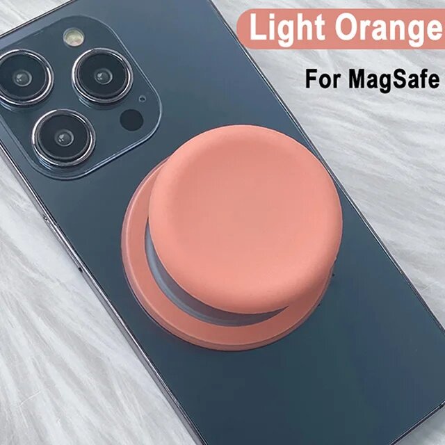 Магнитный держатель для телефона Light Orange MagSafe