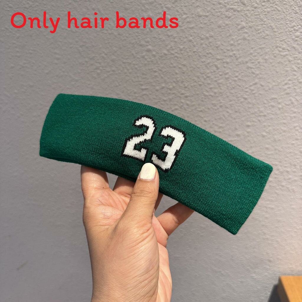 Унисекс фитнес ободок для бега йоги баскетбола с цифровым принтом дизайн для лета 2025 зеленый
