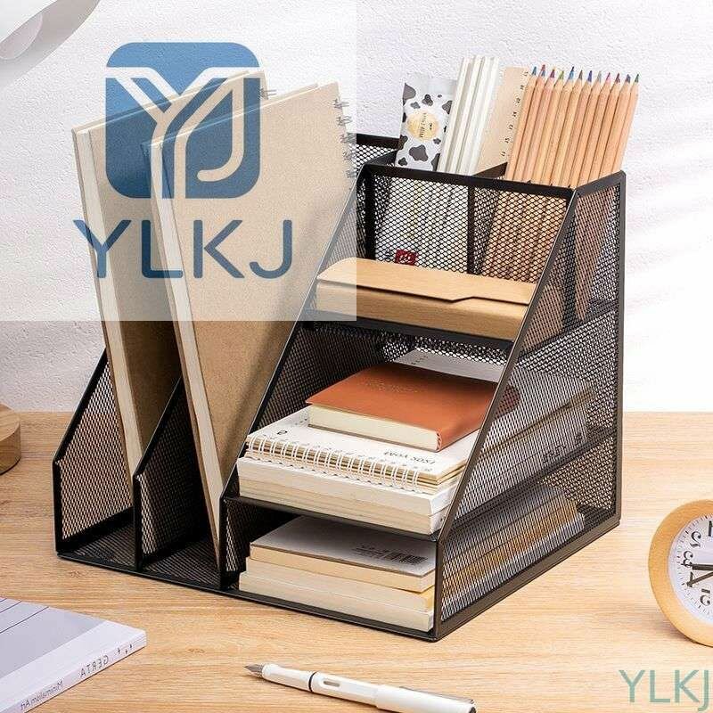 Лоток для бумаги металлический стойка A4-размерных документов, многоуровневая организация офиса