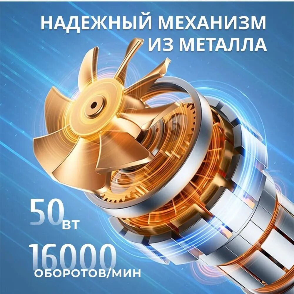 Baseus Компрессор автомобильный, 50 Вт, 25.2 л/мин — фото 1