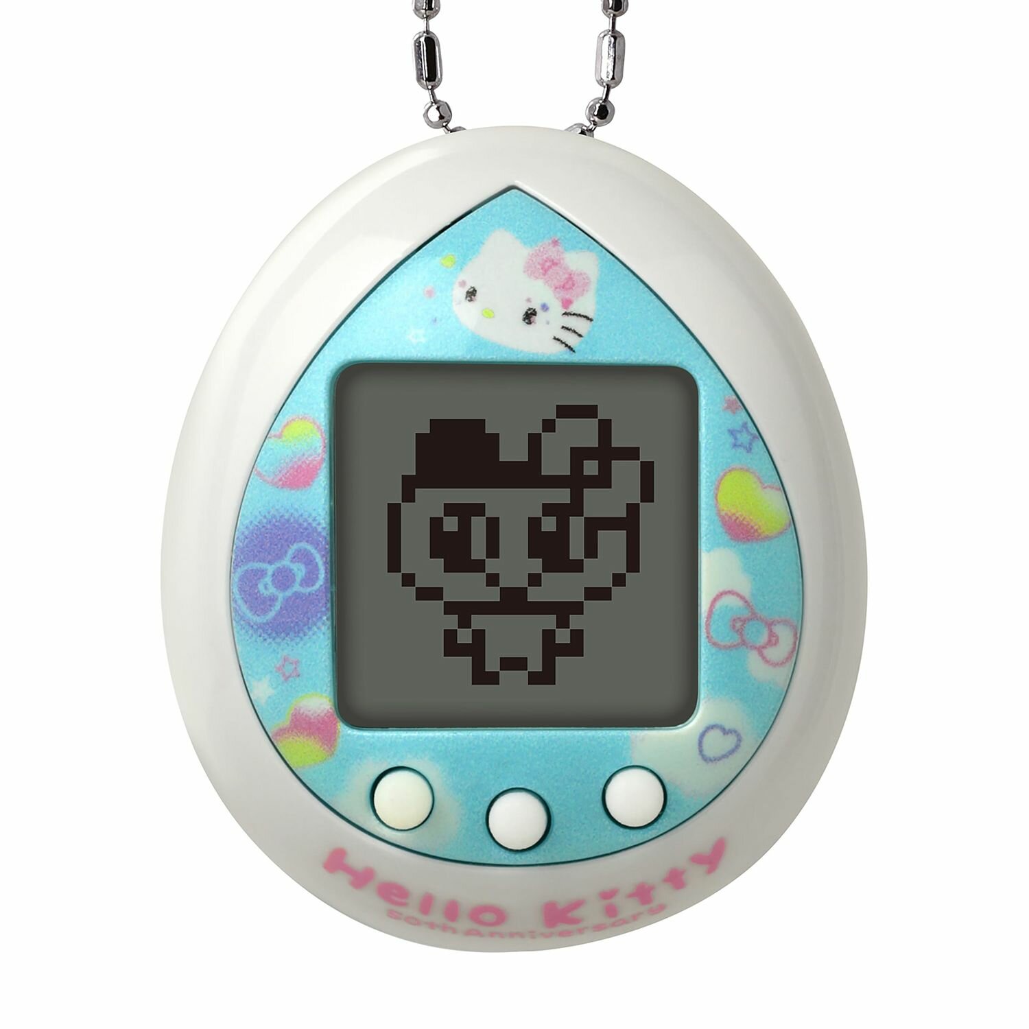 Bandai Tamagotchi nano серийный x Hello Kitty, Небесно-голубой 2024 версия