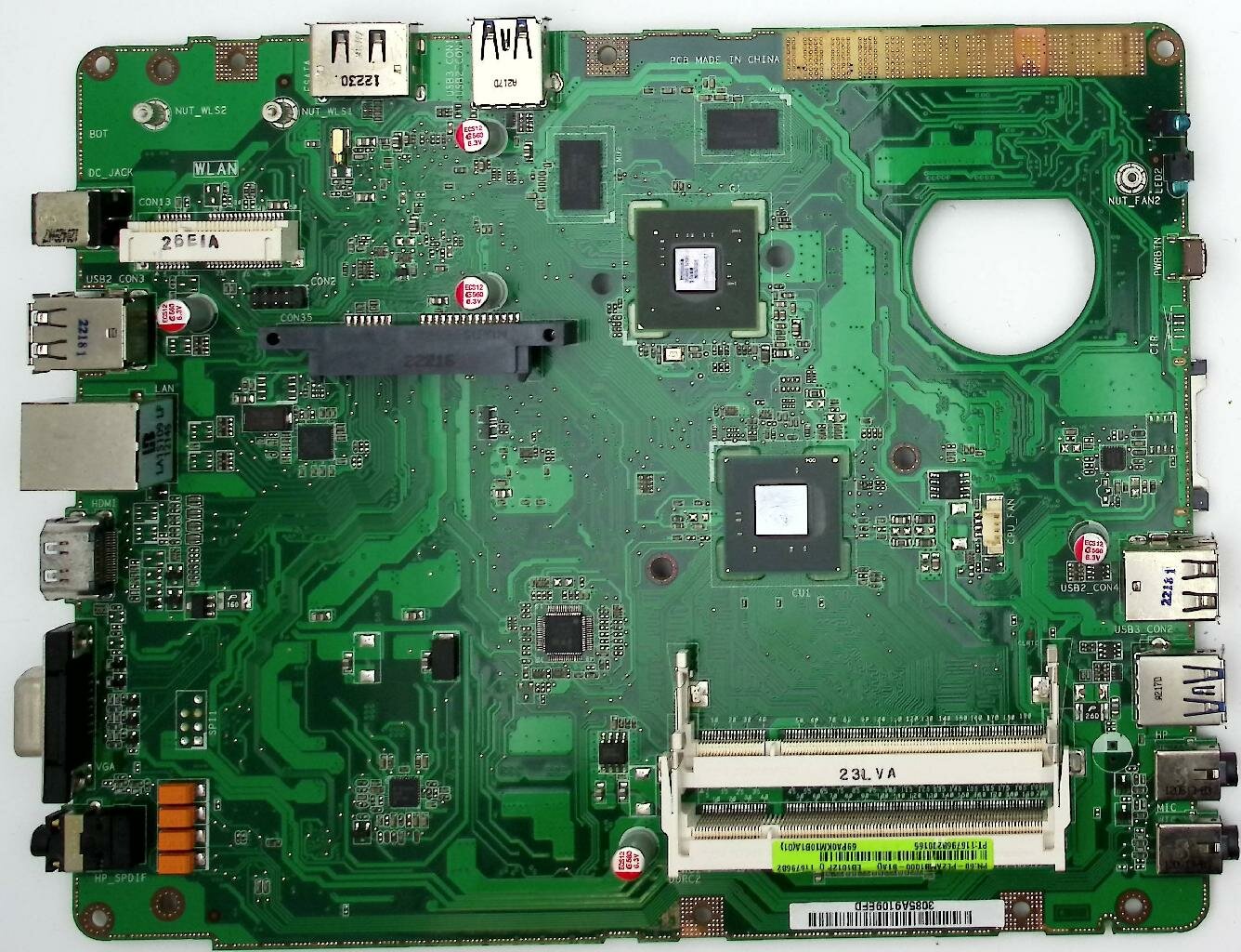 Материнская плата ASUS EB1012P донор компонентов