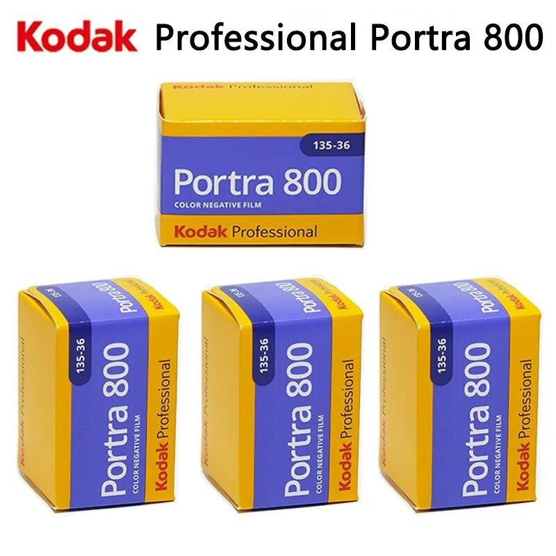 Kodak Portra 800 Professional 35мм пленка 4 Rolls