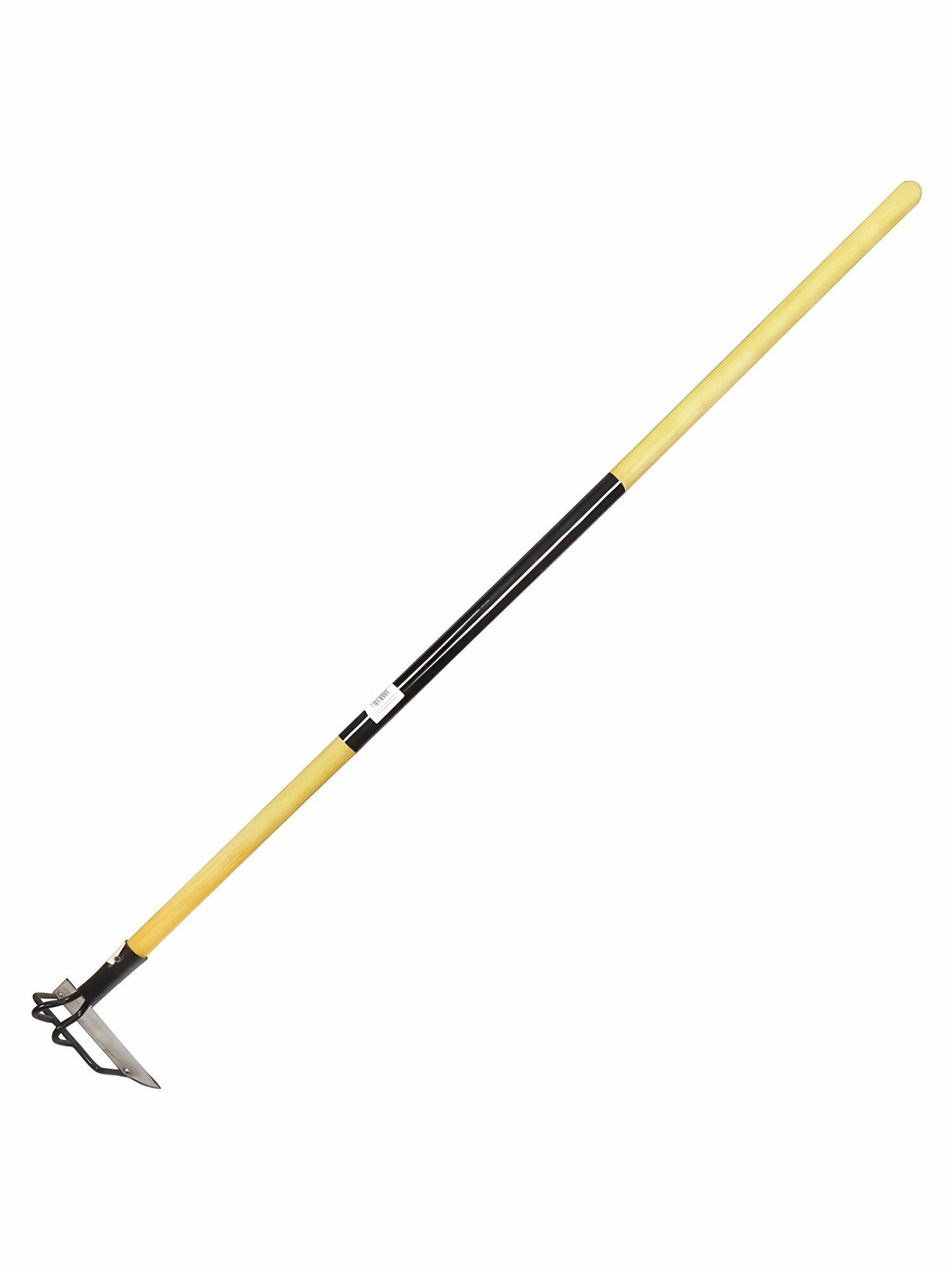 Тяпка Клевер нержавеющая сталь 250х50 мм с окрашенным черенком d30 для сада и огорода, производство Россия