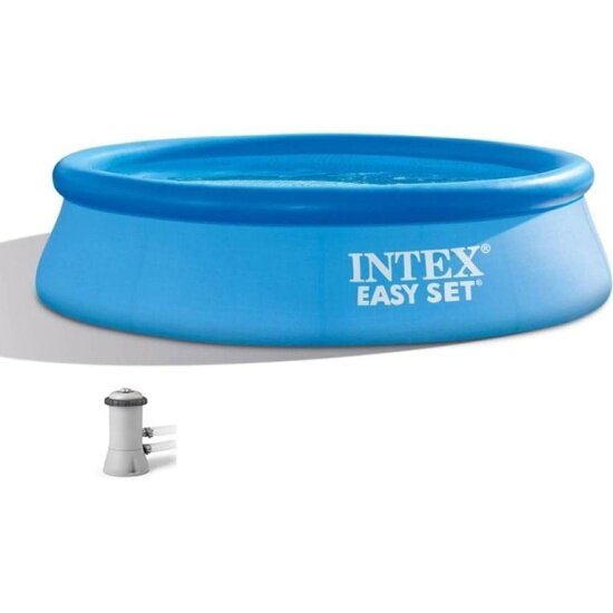 Бассейн Intex EASY SET 244х61см, 1942л, фильтр-насос 1250л/ч, , 28108