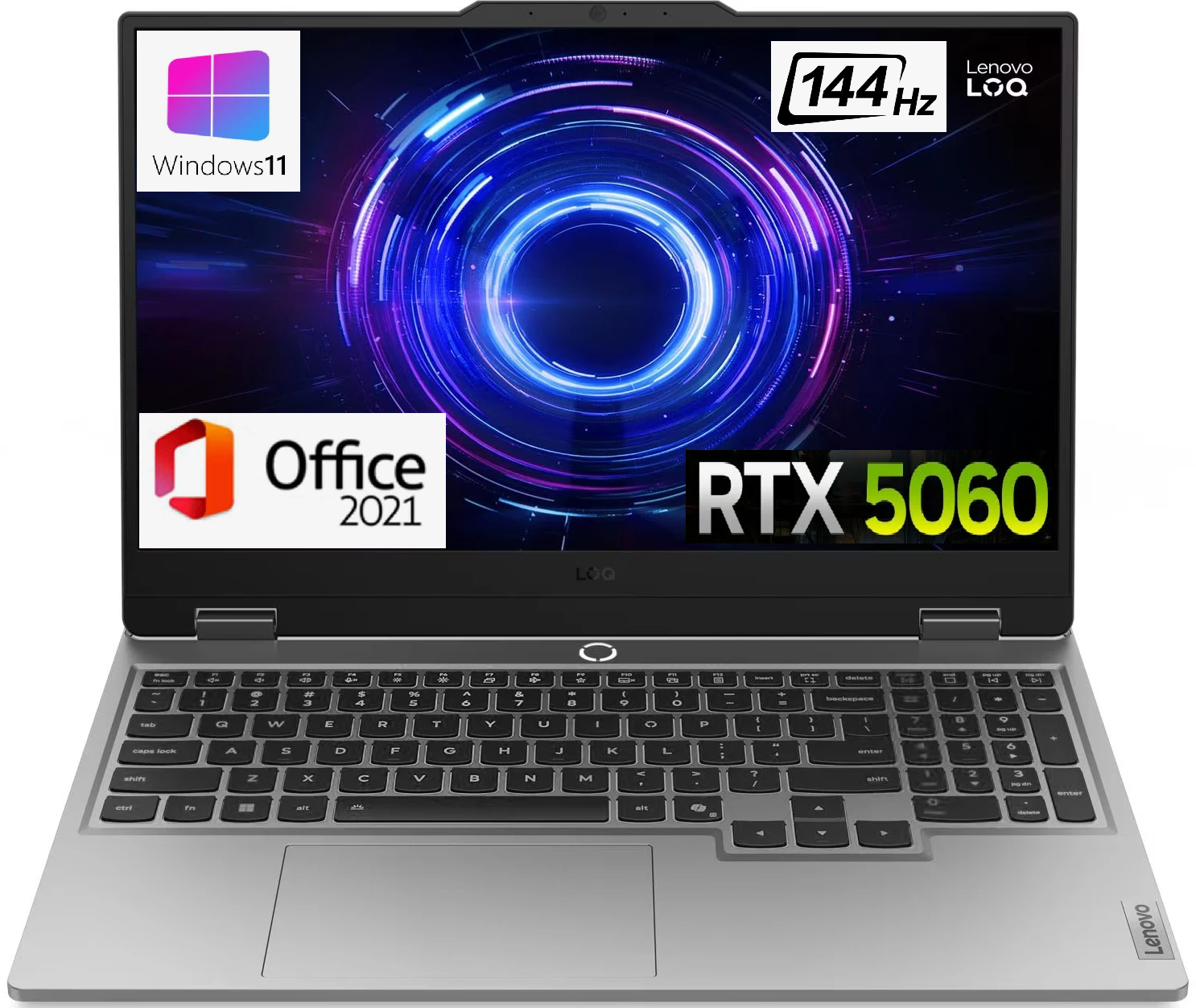 Игровой Lenovo IPS 15,6" 144гц, Core i7 14700HX(20 яд. до 5,4ггц), 16Gb DDR5 , SSD 1 TB, RTX 5060-8Gb, Win 11 PRO+Office