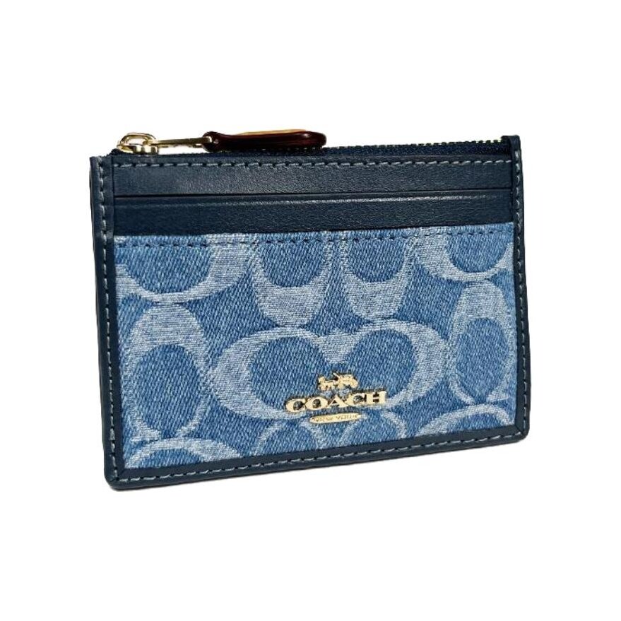 Визитница Coach, индиго — фото 1