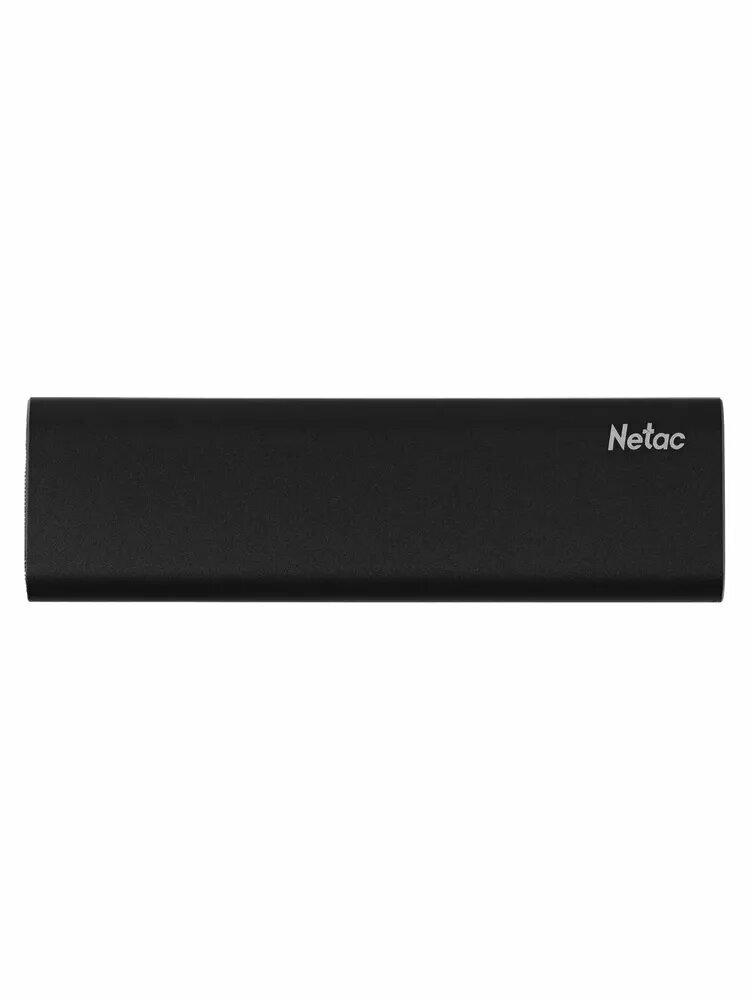 Netac NT01ZSLIM 1 ТБ Внешний SSD-диск, USB 3.2, NT01ZSLIM-001T-32BK, черный