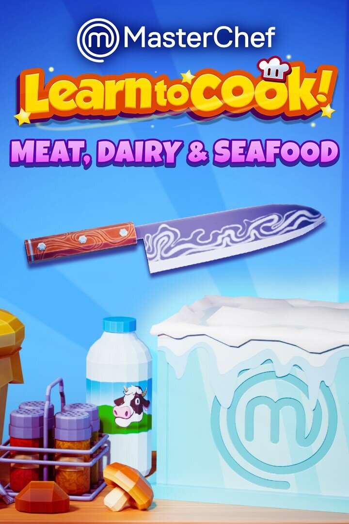 Дополнение MasterChef: Learn to Cook! Meat, Dairy & Seafood — Xbox Series X|S, Xbox One