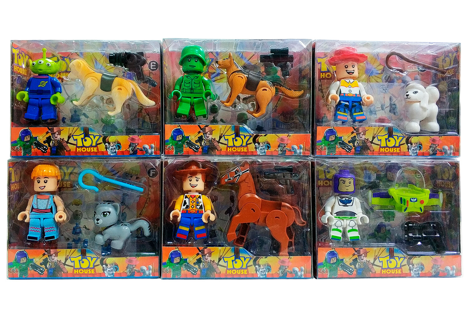 Фигурки История игрушек XUJA TOY HOUSE 20-12, цена за 1 штуку !