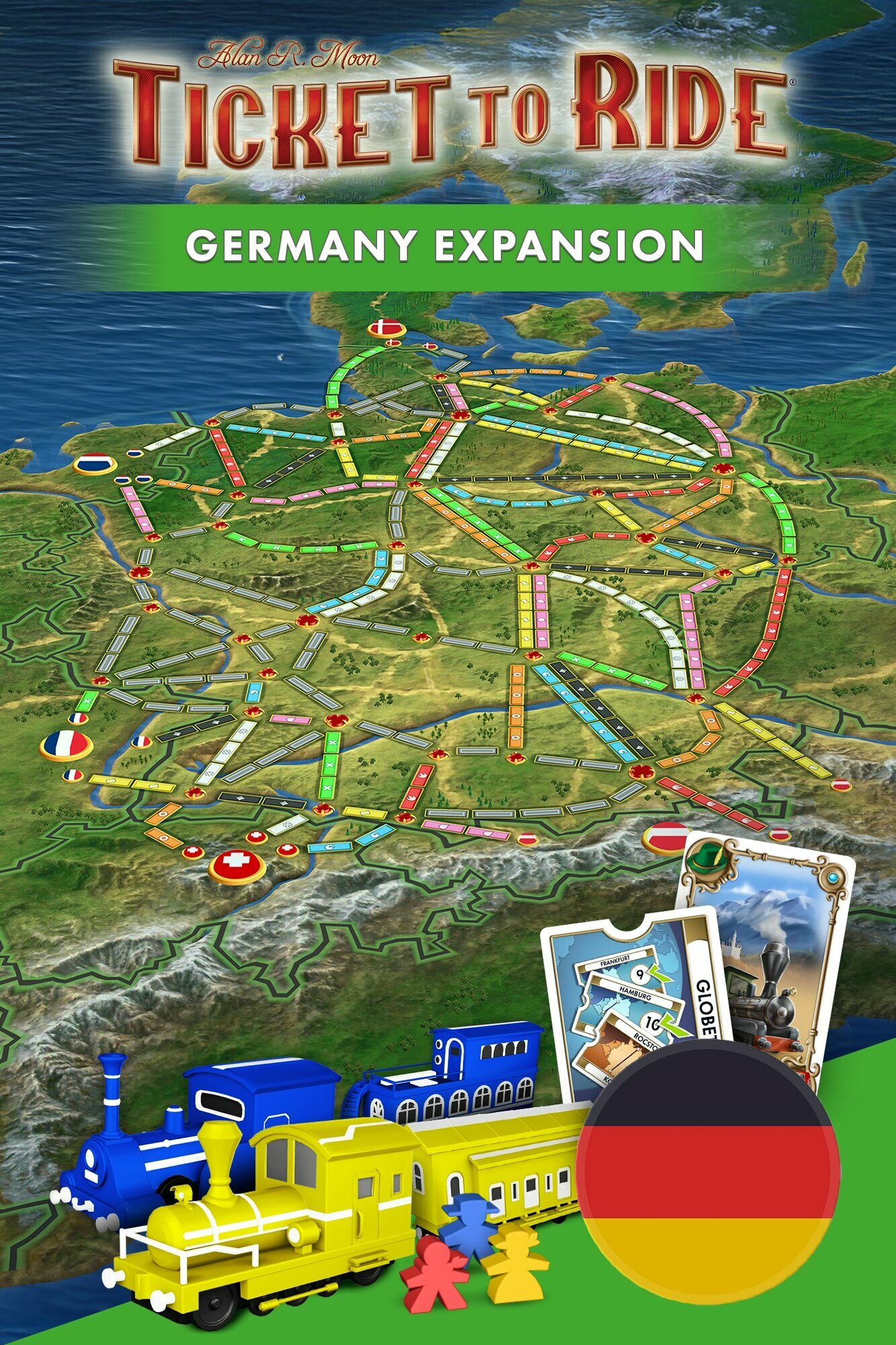 Дополнение Ticket to Ride: Germany Expansion — Xbox Series X|S, Xbox One, PC — Цифровая версия